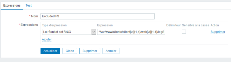 Zabbix & ISPConfig - exclure les points de montage des logs de la ... Zabbix & ISPConfig - exclure les points de montage des logs de la ...